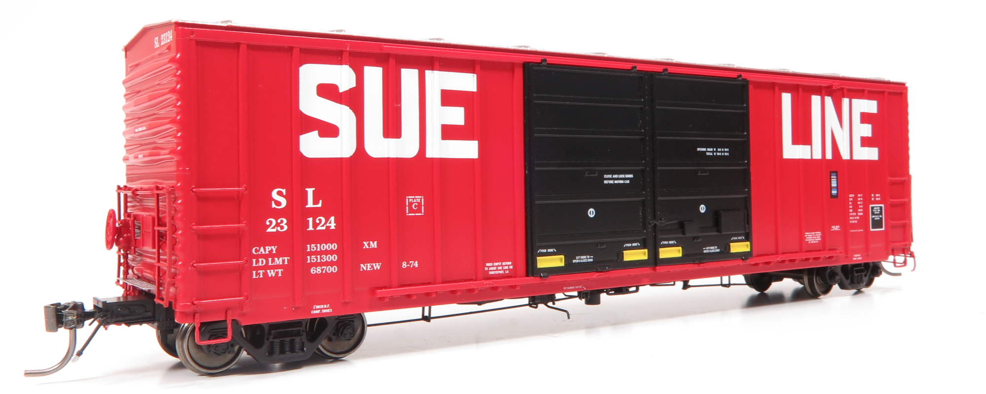 SL 23023 - Rapido PC&F 5258 50' Double Door Box Car – Home Shops LLC